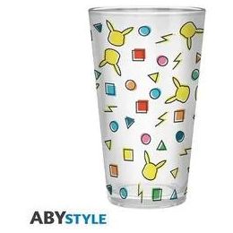 ABYSTYLE POKEMON - Large Glass - 400ml - Pikachu pattern