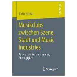 Springer Musikclubs zwischen Szene, Stadt und Music Industries