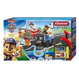 PAW PATROL - Race N Rescue, Carrera First Autorennbahn Set