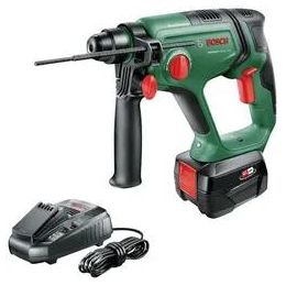 Bosch Home and Garden Universal Hammer -Akku-Bohrhammer 18 V 4.0 Ah Li-Ion inkl. Akku, inkl. Ladeger&auml;t, inkl. Koffer