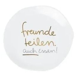 R&auml;der R&auml;der Kleiner Teller "Freunde teilen auch Essen"