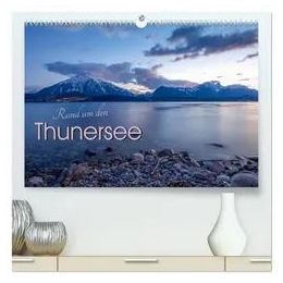 Calvendo Rund um den Thunersee (hochwertiger Premium Wandkalender 2026 DIN A2 quer), Kunstdruck in Hochglanz