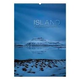 Island - Wundervolle Landschaften (Wandkalender 2026 DIN A2 hoch), Calvendo Monatskalender