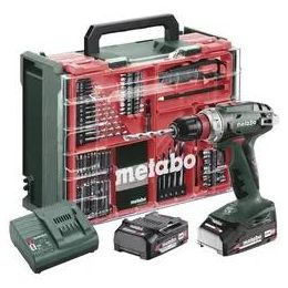 Metabo BS 18 Quick Set 602217710 Akku-Bohrschrauber 18 V 2 Ah Li-Ion b&uuml;rstenlos, inkl. 2. Akku, inkl. Koffer, inkl. Ladeger&auml;t, mit Zubeh&ouml;r