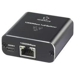 Renkforce RF-GES-200 Netzwerk Switch RJ45 2 Port USB-Stromversorgung