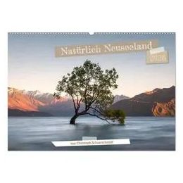 Nat&uuml;rlich Neuseeland (Wandkalender 2026 DIN A2 quer), Calvendo Monatskalender