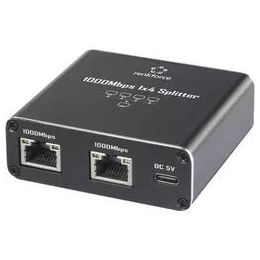 Renkforce RF-GES-400 Netzwerk Switch RJ45 4 Port USB-Stromversorgung