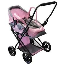 Vedes Amia Puppenwagen ''Rosy'' mit Ablagekorb