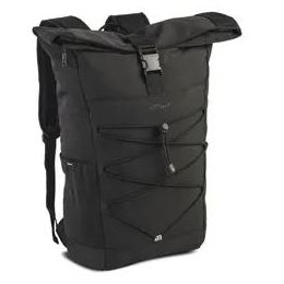 BESTWAY&reg; Rucksack Urban, Rolltop, schwarz, ca. 18 Liter