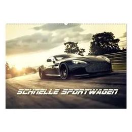 Schnelle Sportwagen (Wandkalender 2026 DIN A2 quer), Calvendo Monatskalender