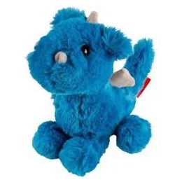 Sigikid 43579 - Kuscheltier Drache blau, 32 cm, Flauscherie