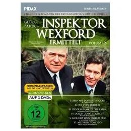 Inspektor Wexford ermittelt, Vol. 3 (The Ruth Rendell Mysteries) / Sechs spannende Langfolgen der legend&auml;ren Krimiserie in Originalfassung mit deutschen Untertiteln (Pidax Serien-Klassiker) [3 DVDs]