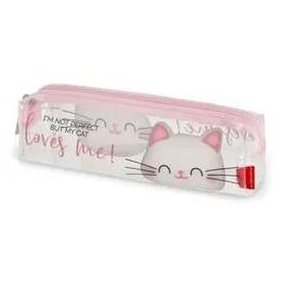 Legami Transparentes Federm&auml;ppchen - Pencil Case - Kitty