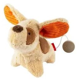 Sigikid 43448 - Mini Spieluhr Hund (Melodie mit vier Wiegenliedern), 13 cm