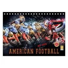 American Football - so cool (Tischkalender 2026 DIN A5 quer), Calvendo Monatskalender