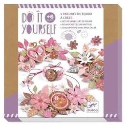 Djeco Do it Yourself - DIY Schmucksets zum Basteln - Zarte Medaillons