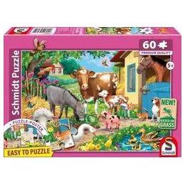 Schmidt Spiele KIPUGP60T. Bauernhof Tiere