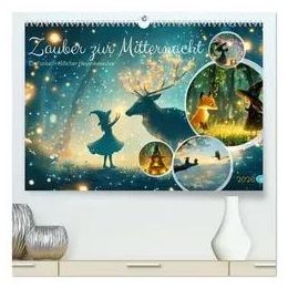 Calvendo Zauber zur Mitternacht (hochwertiger Premium Wandkalender 2026 DIN A2 quer), Kunstdruck in Hochglanz
