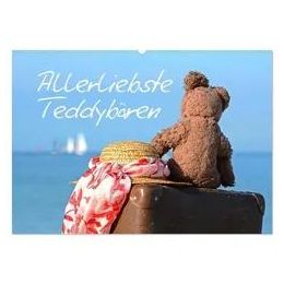 Allerliebste Teddyb&auml;ren (Wandkalender 2026 DIN A2 quer), Calvendo Monatskalender