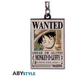 ONE PIECE - Keychain "Wanted Luffy"