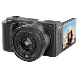 Easypix VX6430 Digitalkamera 64 Megapixel Opt. Zoom: 10 x Schwarz 4K-Video