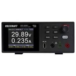 Voltcraft DSP-3008 F Labornetzger&auml;t, einstellbar 0 - 30 V 0 - 8 A 120 W USB l&uuml;fterlos Anzahl Ausg&auml;nge 1 x