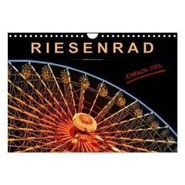 Riesenrad - einfach cool (Wandkalender 2026 DIN A4 quer), Calvendo Monatskalender