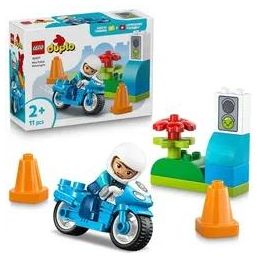 Lego DUPLO Town 10471 Blaues Polizeimotorrad, Lernspielzeug Kleinkinder