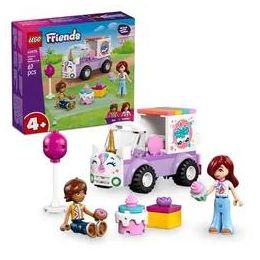 Lego Friends 42675 Einhorn-Kuchenlieferwagen, Spielzeug mit Mini Puppen