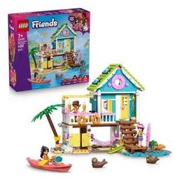Lego Friends 42699 Strandhaus mit Robben, Spielset mit 3 Mini Puppen