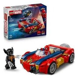 Lego 76336 Marvel Spider-Man Auto vs. Venomized Wolverine, Spielzeug