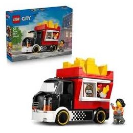 Lego City 60488 Pommes-Truck, Spielzeug mit 2 Minifiguren f&uuml;r Kinder