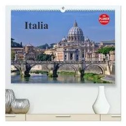 Calvendo Italia (hochwertiger Premium Wandkalender 2026 DIN A2 quer), Kunstdruck in Hochglanz