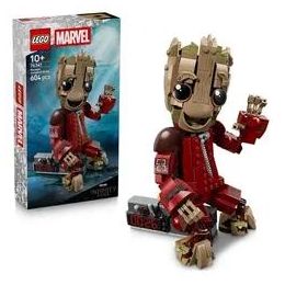 Lego 76341 Marvel Groot im Ravager-Outfit, Spielzeug ab 10 Jahren