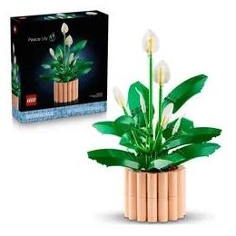 Lego Botanicals 11504 Friedenslilie, Kunstblumen, DIY Deko Pflanzen