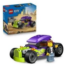 Lego City 60485 Hot Rod, Spielzeug mit Minifigur f&uuml;r Kinder 5 Jahren
