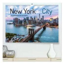 Calvendo New York City - Atemberaubende Ansichten (hochwertiger Premium Wandkalender 2026 DIN A2 quer), Kunstdruck in Hochglanz