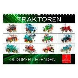 Traktoren Oldtimer Legenden (Wandkalender 2026 DIN A3 quer), Calvendo Monatskalender