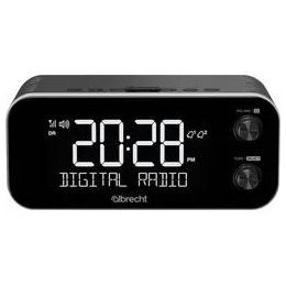 Albrecht DR 455 Radiowecker DAB+, UKW Weckfunktion Schwarz