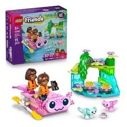 Lego Friends 42681 Axolotl-Abenteuerboot, Spielzeug mit Tierfiguren