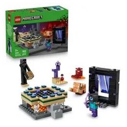 Lego Minecraft 21584 Reise durch Nether und Endportal, Spielzeug ab 7