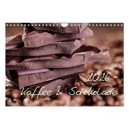 Kaffee & Schokolade (Wandkalender 2026 DIN A4 quer), Calvendo Monatskalender