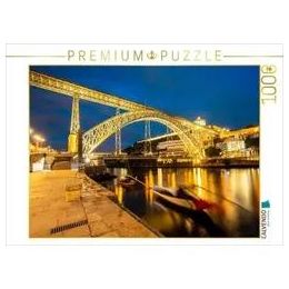 Calvendo Puzzle Br&uuml;cke Ponte Dom Lu&iacute;s I in Porto, Portugal 1000 Teile Lege-Gr&ouml;&szlig;e 64x48cm Foto-Puzzle f&uuml;r gl&uuml;ckliche Stunden