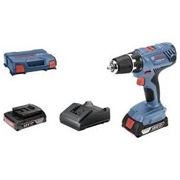 Bosch Professional GSR 18V-21 06019H100A Akku-Bohrschrauber 18 V 2.0 Ah Li-Ion inkl. 2. Akku, inkl. Koffer, inkl. Ladeger&auml;t