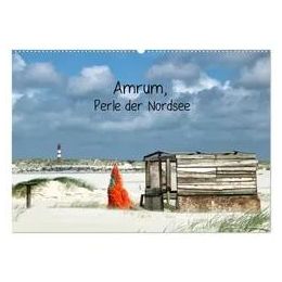 Amrum, Perle der Nordsee (Wandkalender 2026 DIN A2 quer), Calvendo Monatskalender