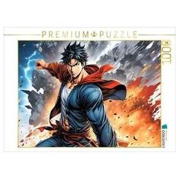 Calvendo Puzzle Manga Superheld Takao Fushimi - Der Schattenkrieger 1000 Teile Lege-Gr&ouml;&szlig;e 64x48cm Foto-Puzzle f&uuml;r gl&uuml;ckliche Stunden