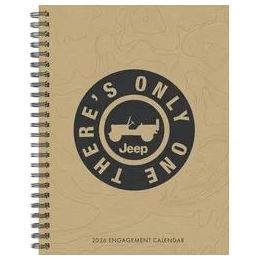 Jeep 2026 6.5 X 8.5 Engagement Calendar