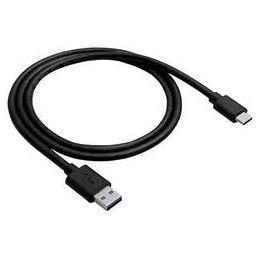 Akyga USB-Kabel USB-A Stecker, USB-C&reg; Stecker 0.50m Schwarz AK-USB-24