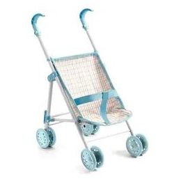 Djeco POMEA Puppenbuggy blau - 44 cm