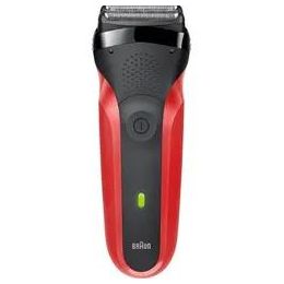 Braun Series 3 300s 81569932 Folienrasierer Rot, Schwarz
